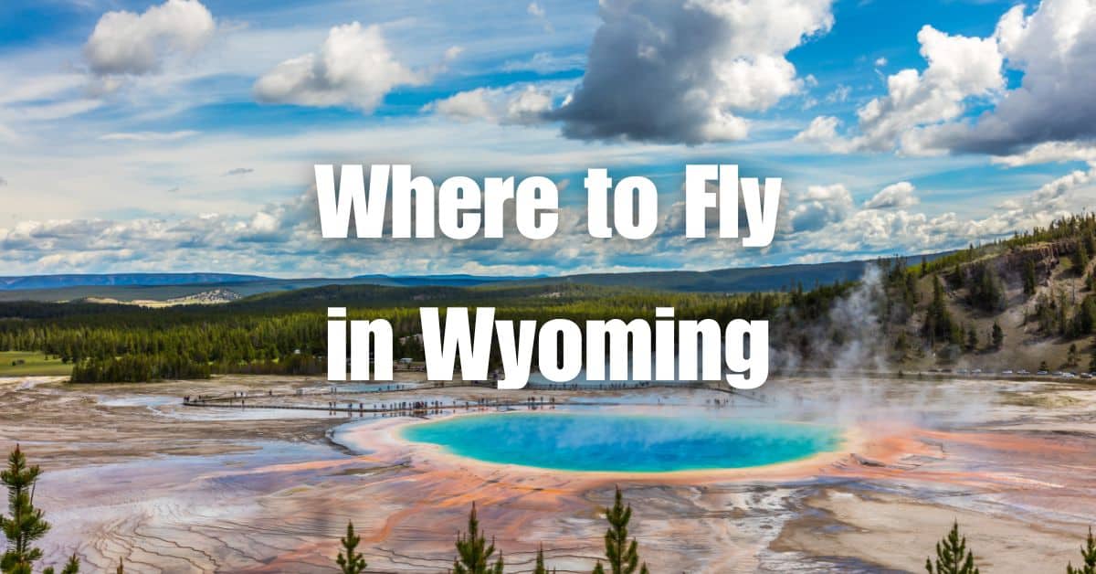 Can you fly a drone in yellowstone store